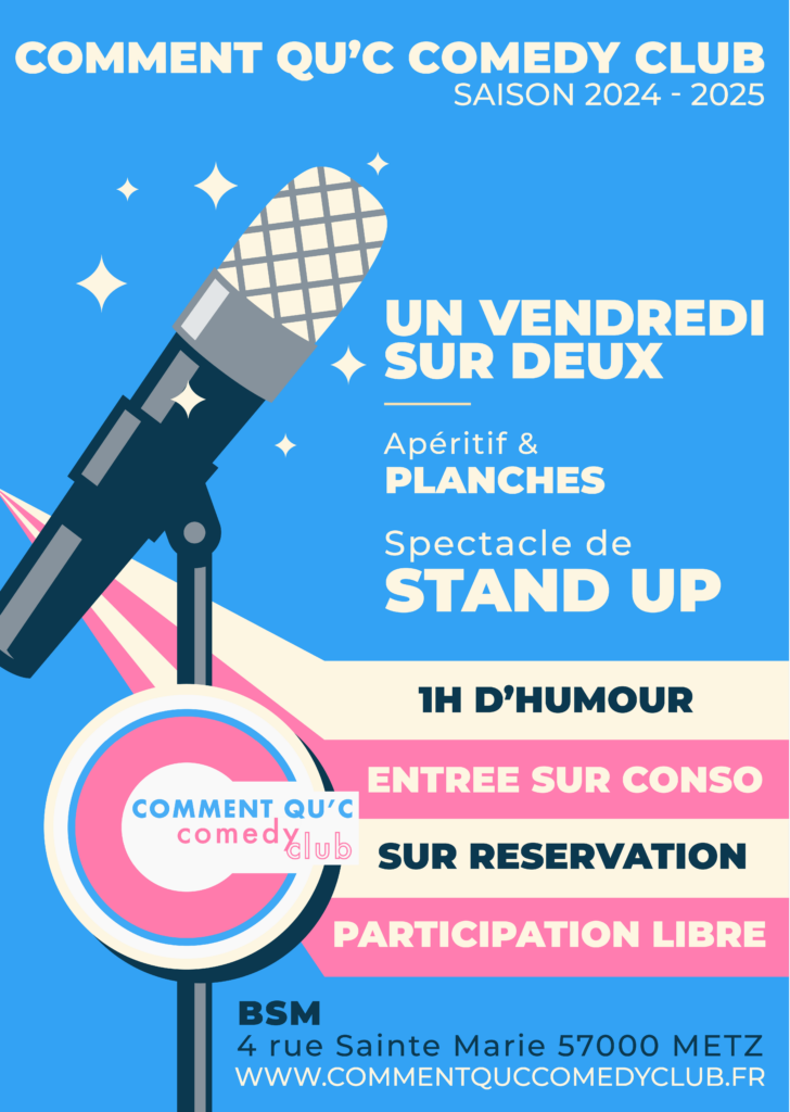 C’est la rentrée le 13 septembre ! – Comment qu'C Comedy Club